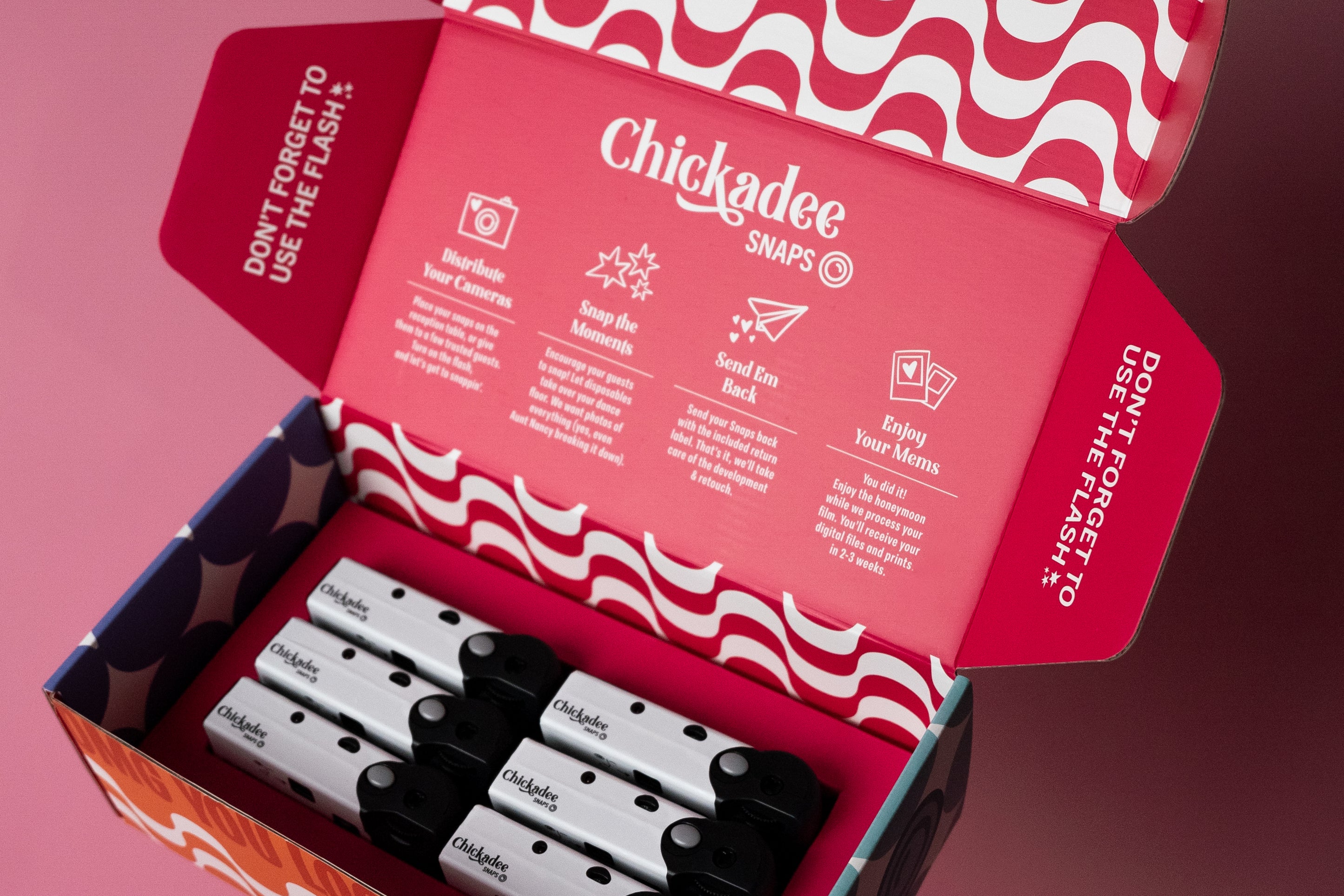 Wedding Disposable Cameras | Chickadee Snaps